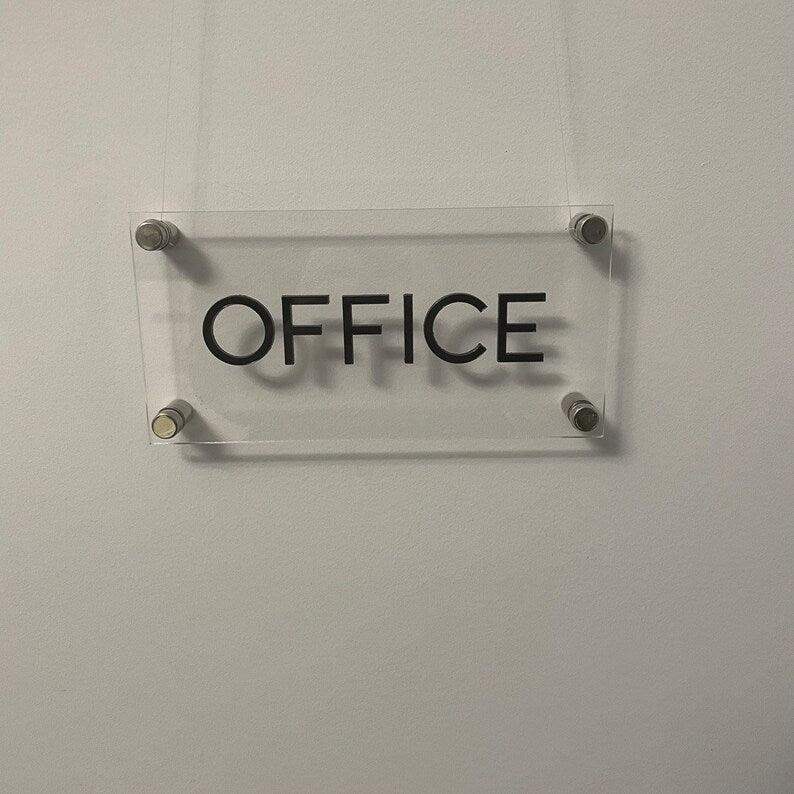 Customized 3D Acrylic Door Name Plates GD004 – GloriousGifts.Pk ...