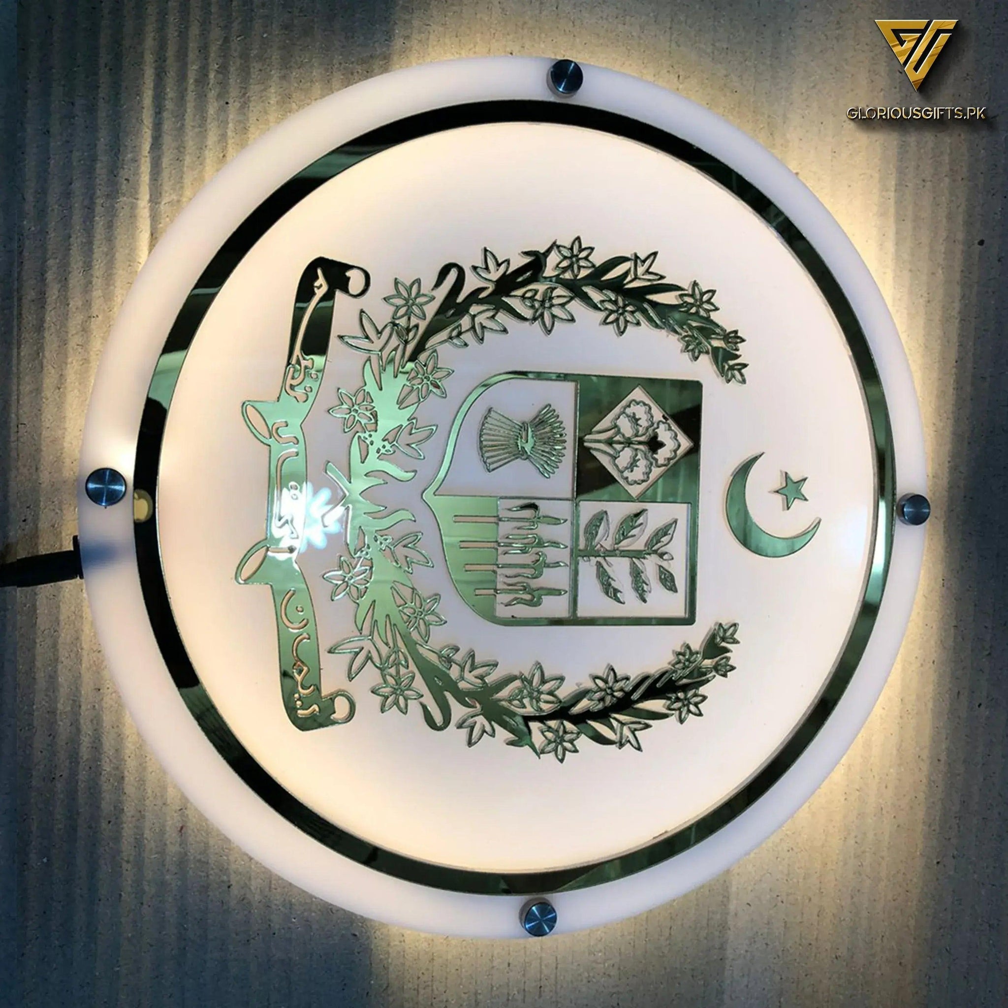 3D Logo, Neon Signs for Office Decor, Government Signage GS003 ...