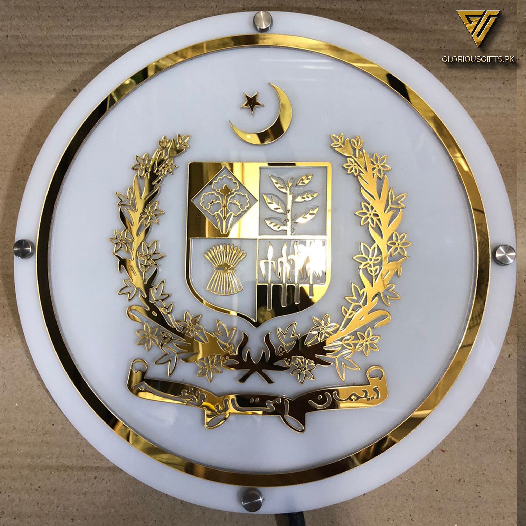 3D Logo, Neon Signs for Office Decor, Government Signage GS003 ...