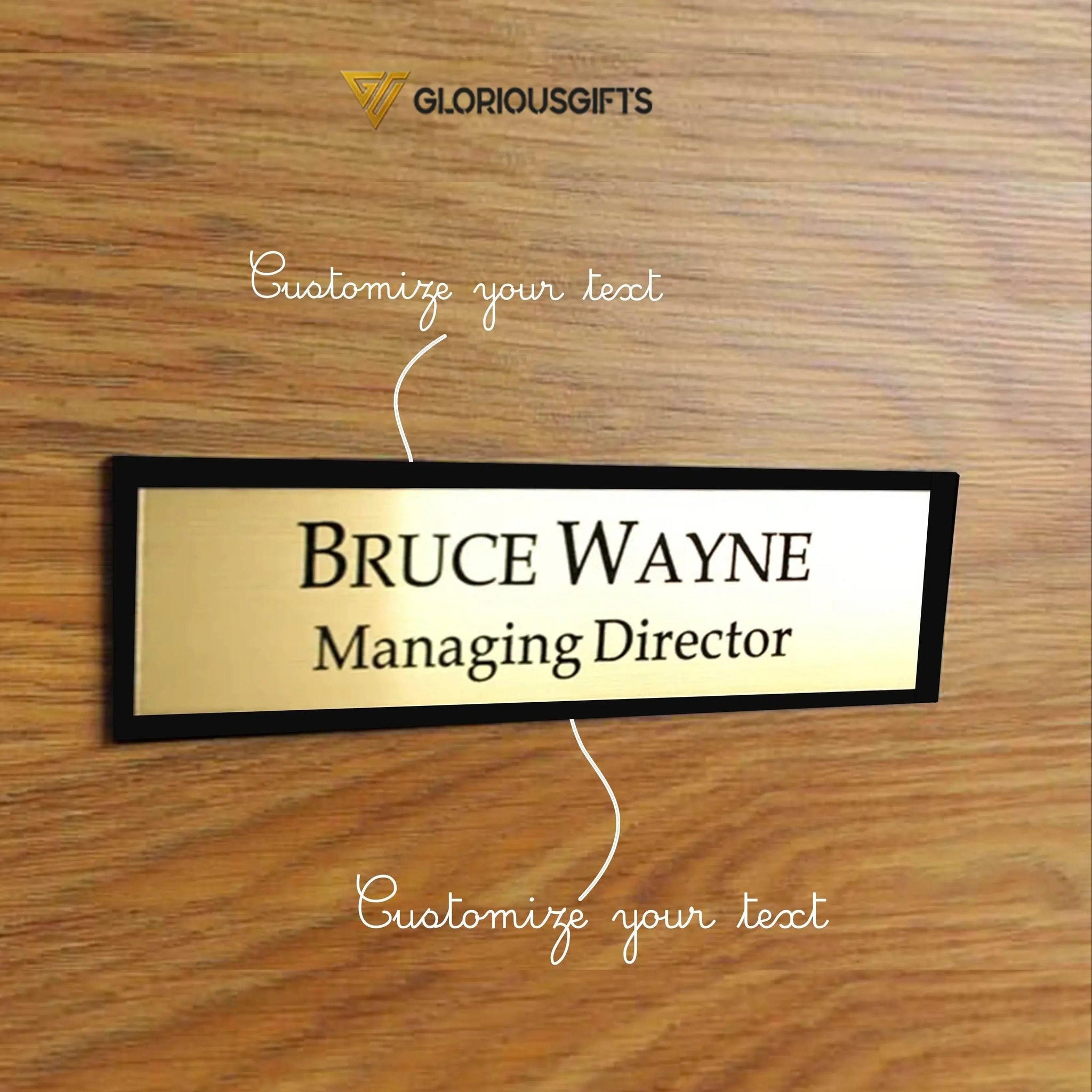 Executive Name Plate | GD002 – GloriousGifts.Pk | Pakistan's 1 Office ...