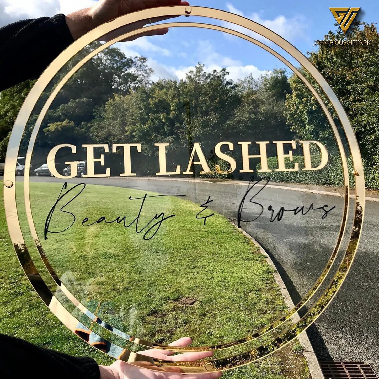 Custome Clear (Transparent) Acrylic 2d Letters Signage GS010 ...